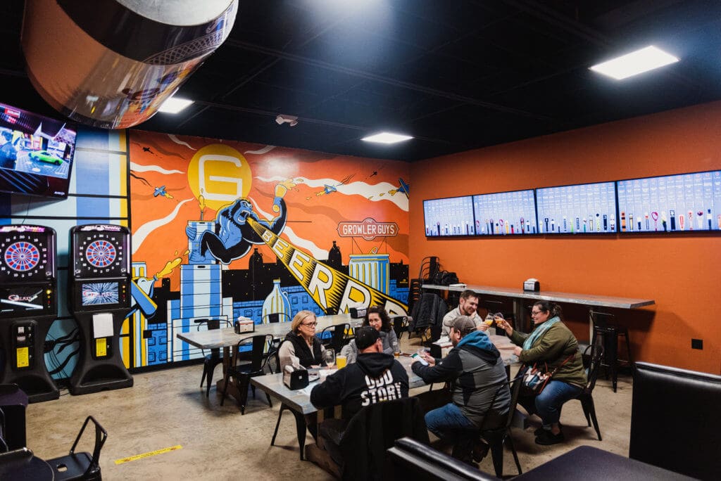 Craft Beer Growler Fills in Eau Claire Wisconsin • The Growler Guys